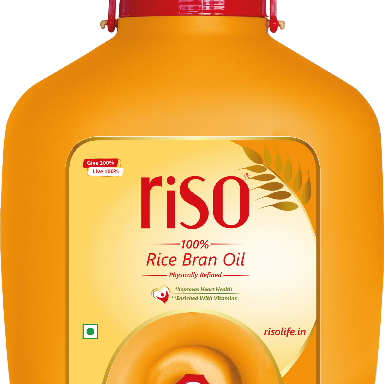 Buy Riso 100% Natural Rice Bran Oil at Low Price – Sunpure