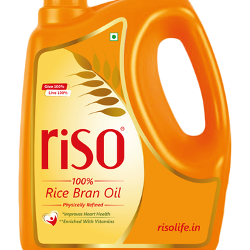 Buy Riso 100% Natural Rice Bran Oil at Low Price – Sunpure